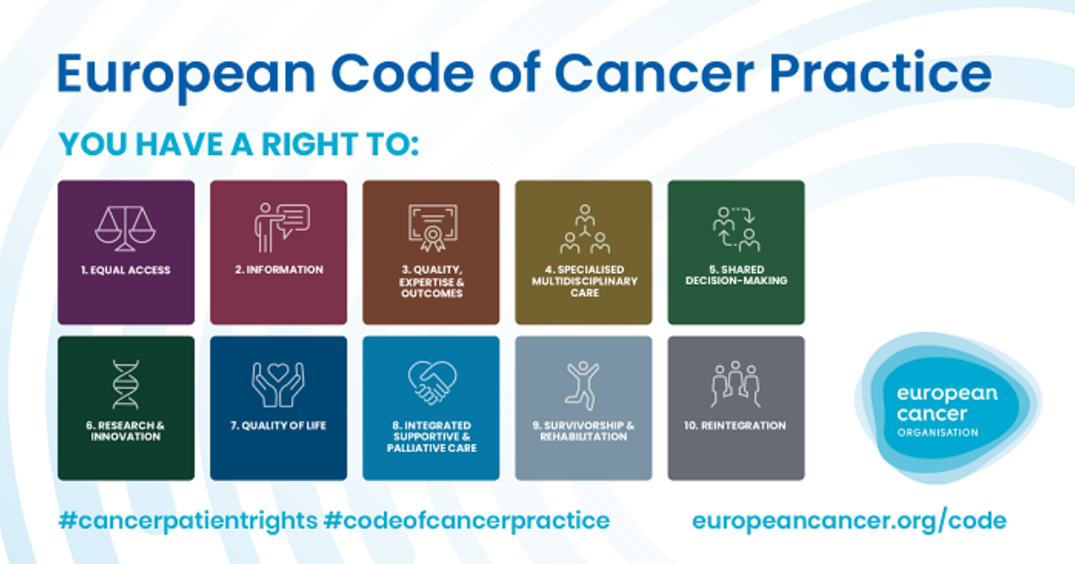 Standard - European Code of Cancer Practice - European Cancer Organisation