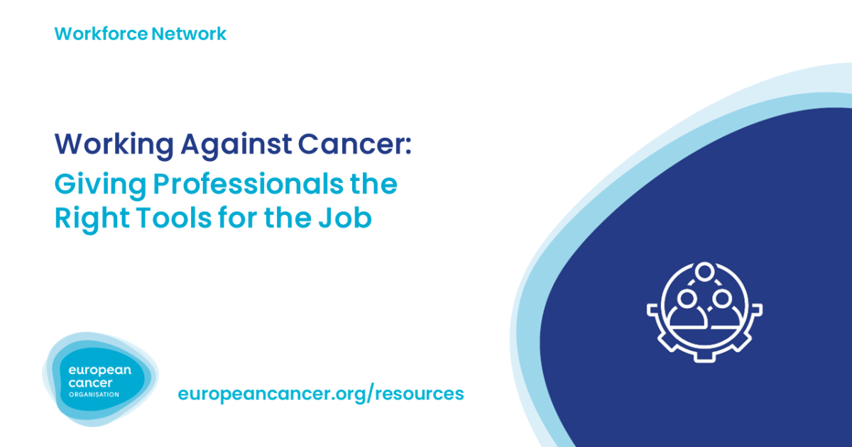 Reports - Working Against Cancer: Giving Professionals the Right Tools ...